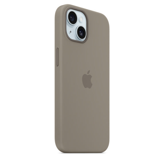 iPhone 15 Silicone Case with MagSafe - Clay – rptech.qa