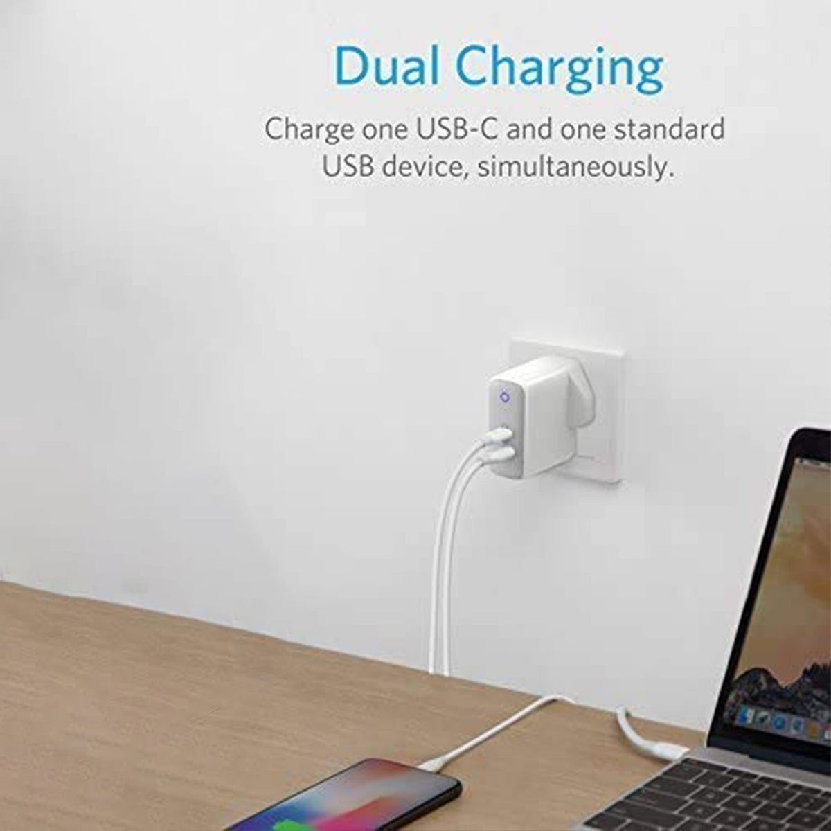 Anker PowerPort Duo C-40W – rptech.qa