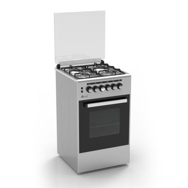 Oscar 5050GZSO 50*50 Gas Cooker Steel Full Ignition – rptech.qa