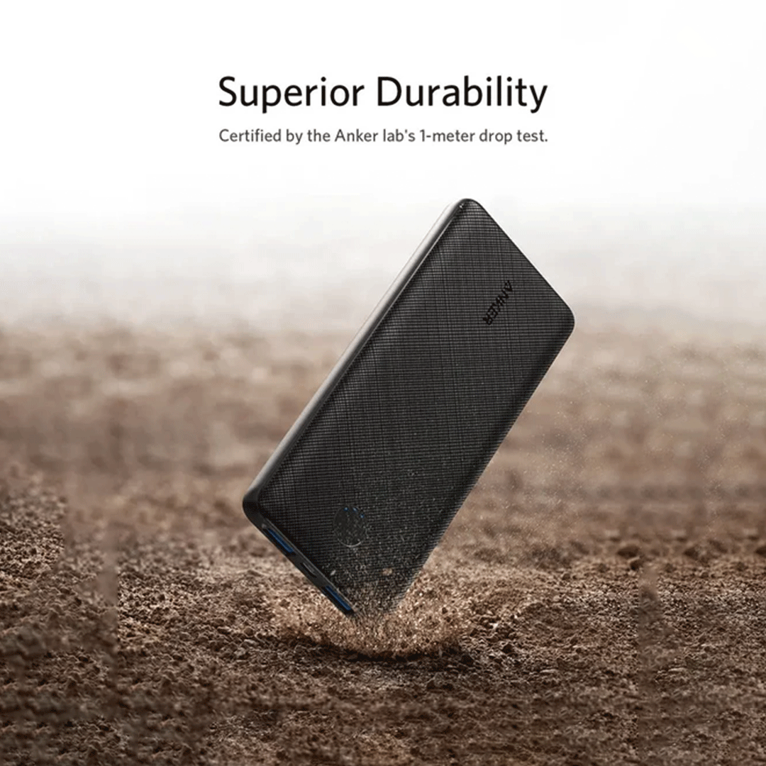 Anker PowerCore Slim 10000 Black – rptech.qa