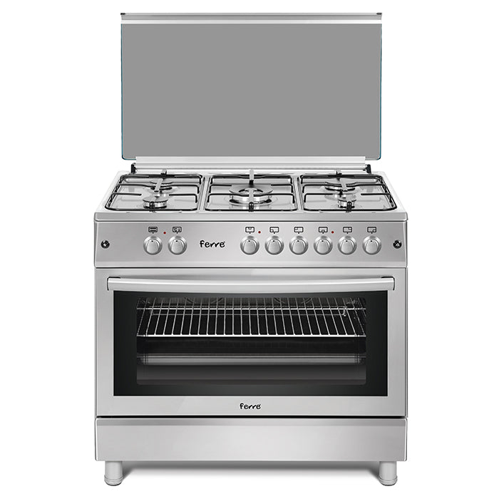 Ferre FR-E60X90E5 90×60 5 Burner Cooking Range – rptech.qa
