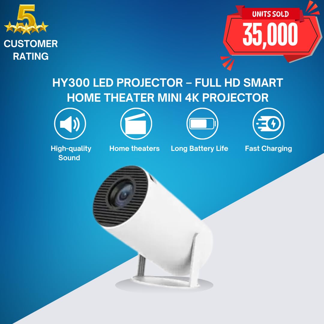 Home Projector HY300 – rptech.qa