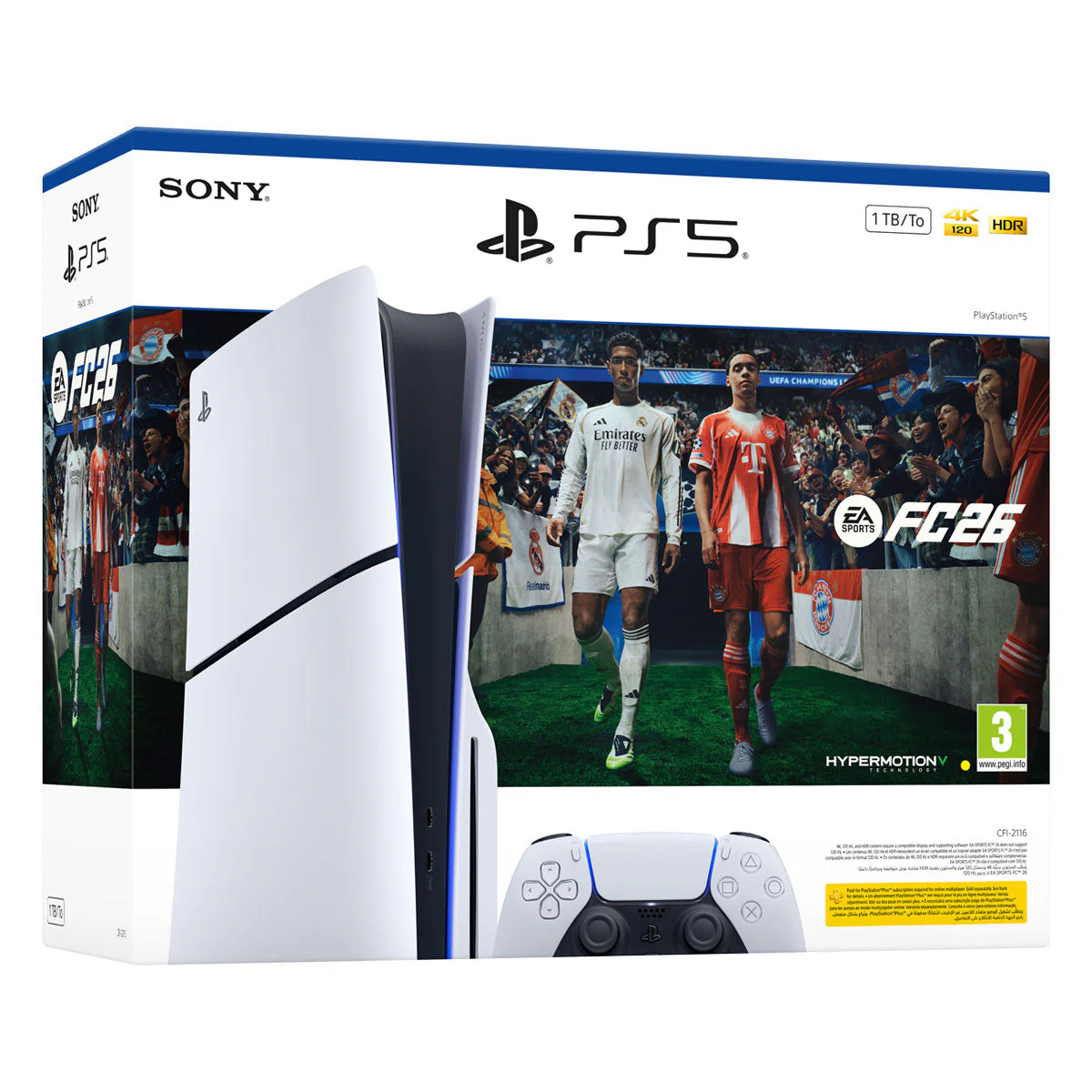 Sony PlayStation 5 Console 1TB – EA SPORTS FC 26 Disc Bundle – rptech.qa