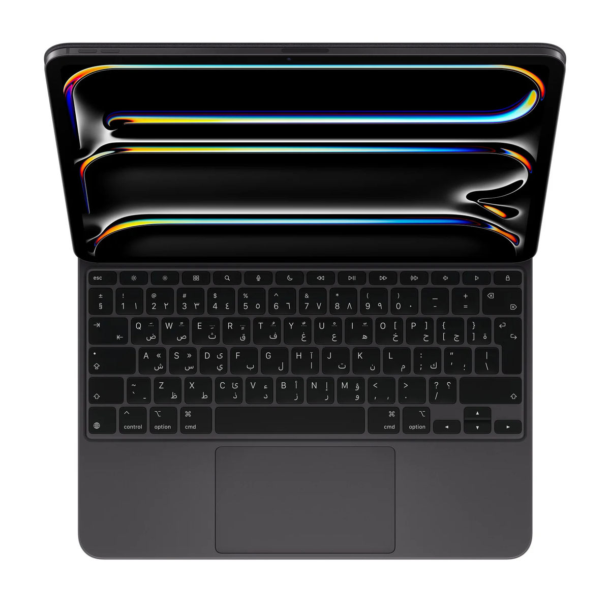 Magic Keyboard for iPad Pro 13‑inch (M4) – Arabic – Black – rptech.qa